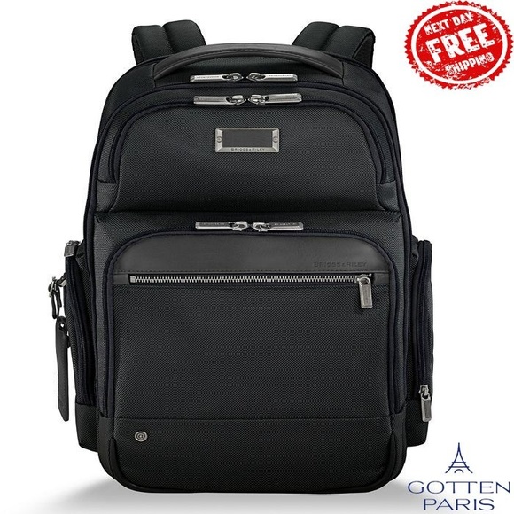 Briggs & Riley | Bags | Work Medium Cargo Backpack Black Womens Bag ...